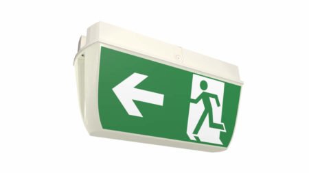 Weatherproof Double Sided exit sign - Emergency Lighting