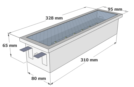 X-FM Fully Recessed LED 3HR Bulkhead - Emergency Lighting