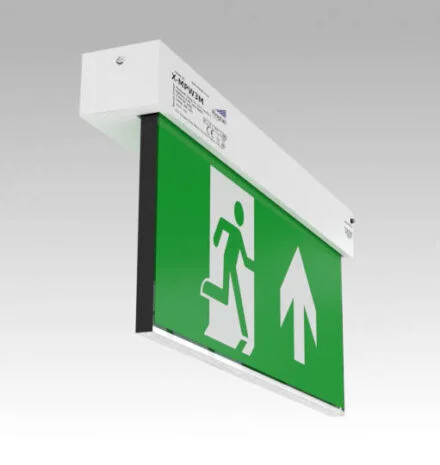 Slim and Thin Blade Exit Sign Wall - Emergency Lighting