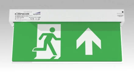 Slim and Thin Blade Exit Sign Wall - Emergency Lighting